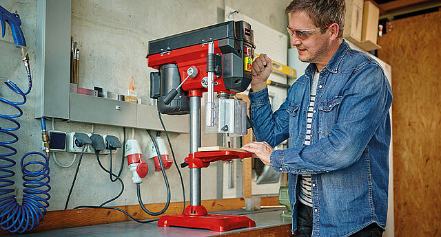 Precise drilling: Bench drills | Einhell.com.ar