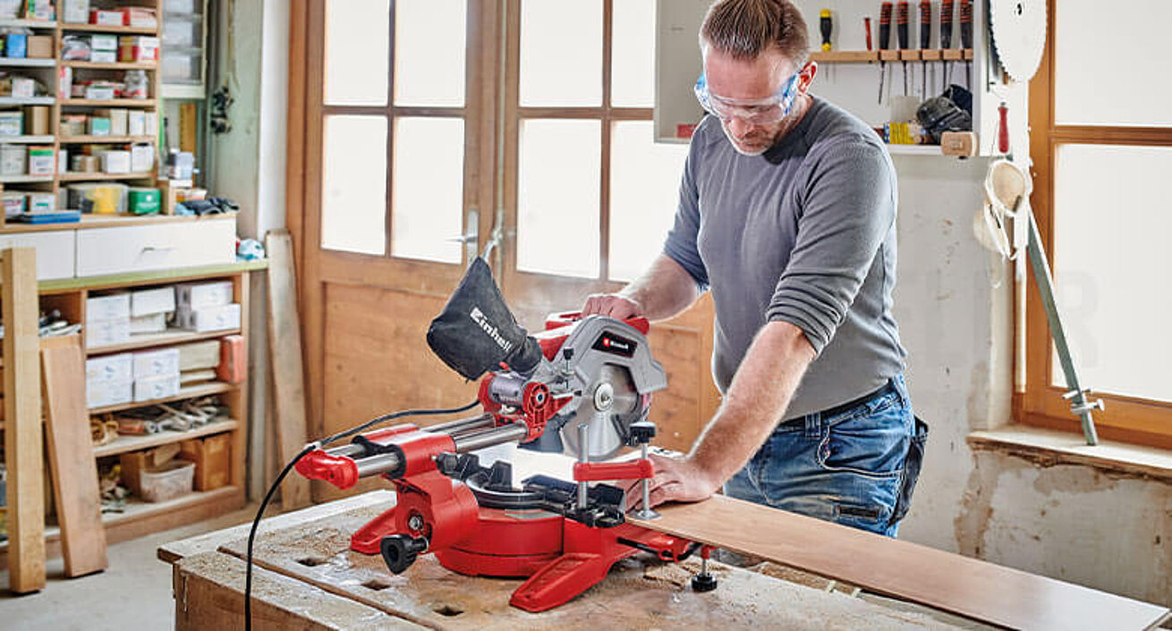 Maximum efficiency with mitre saws | Einhell.com.ar