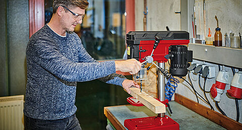 Precise drilling: Bench drills | Einhell.com.ar